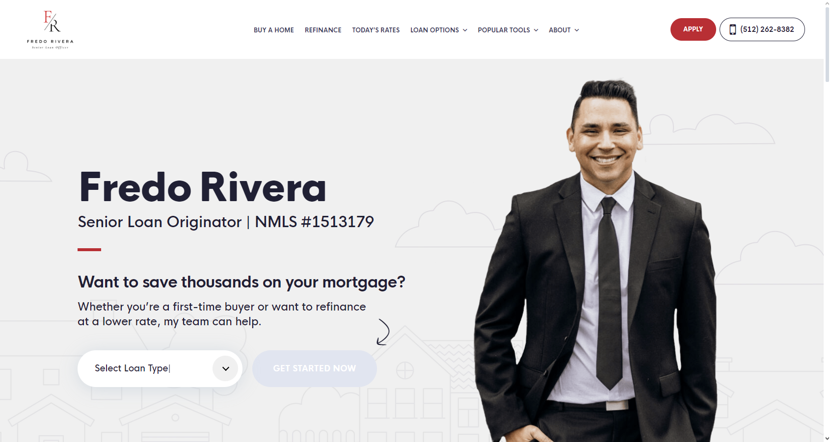 Fredo Rivera Loan Originator | RDT Mortgage